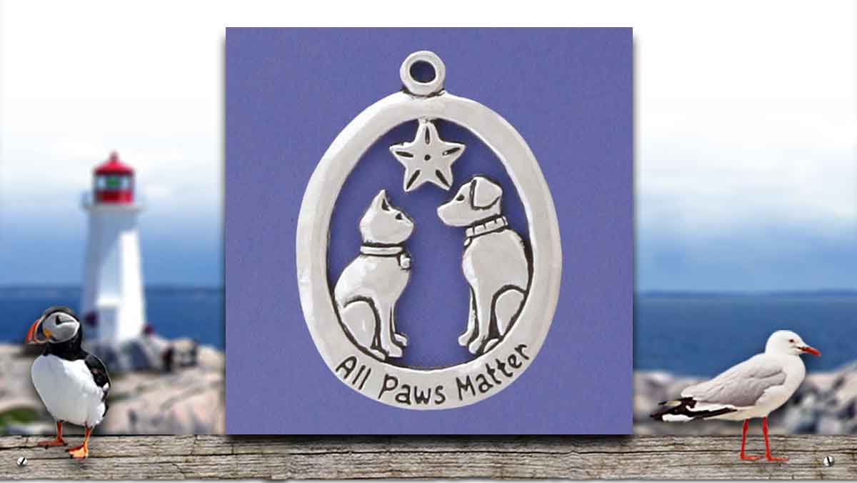 All Paws Matter Christmas Ornament - The Made in Nova Scotia Store